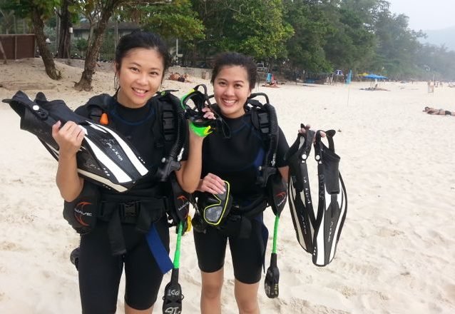 Dive Today Beach Diving - Half day scuba diving 1500 THB